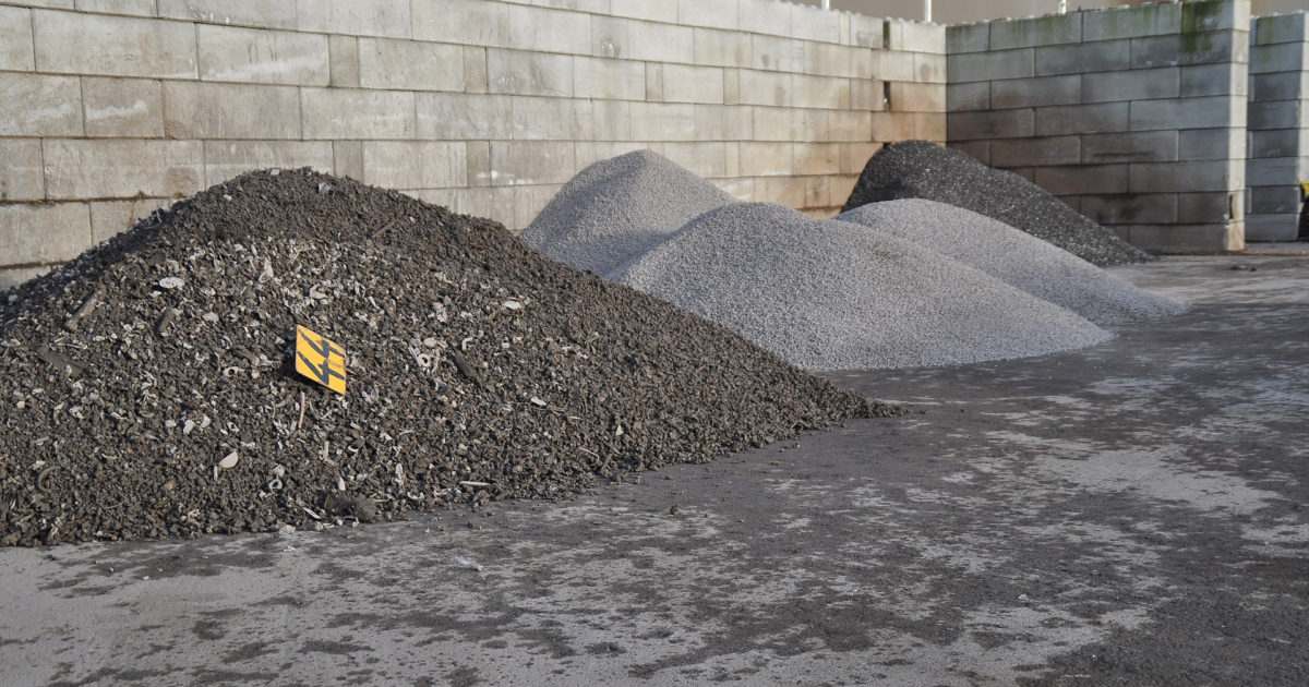 Incineration slag | Machines | Ad Rem